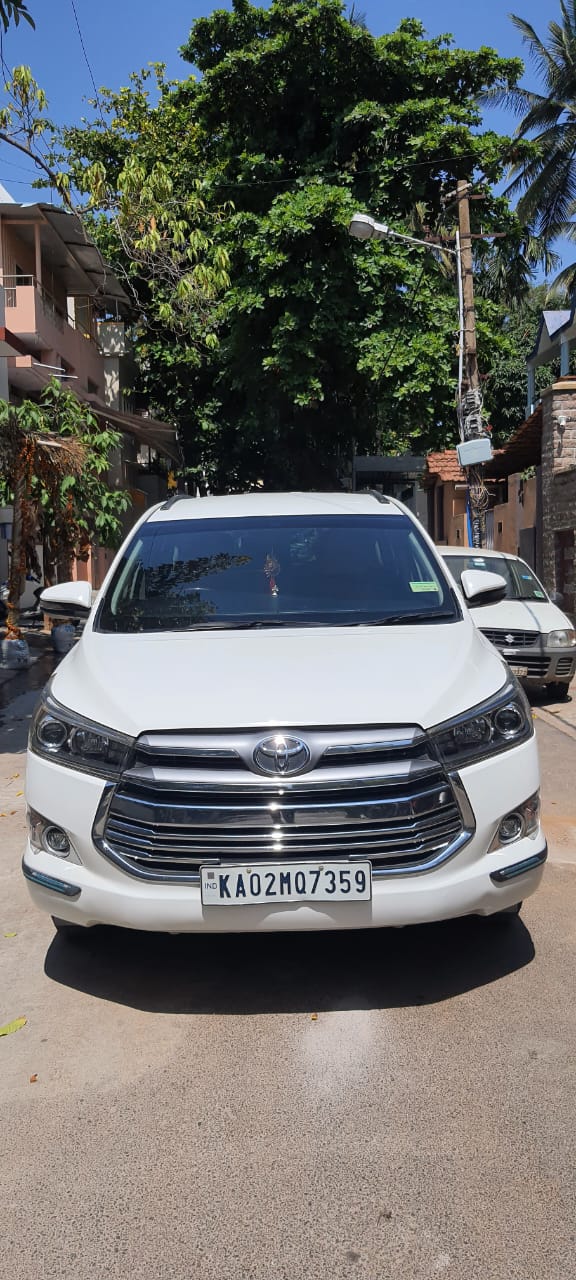 Used Toyota Innova Crysta 2.4 (V) Diesel car in Bangalore, 2020 Model ...