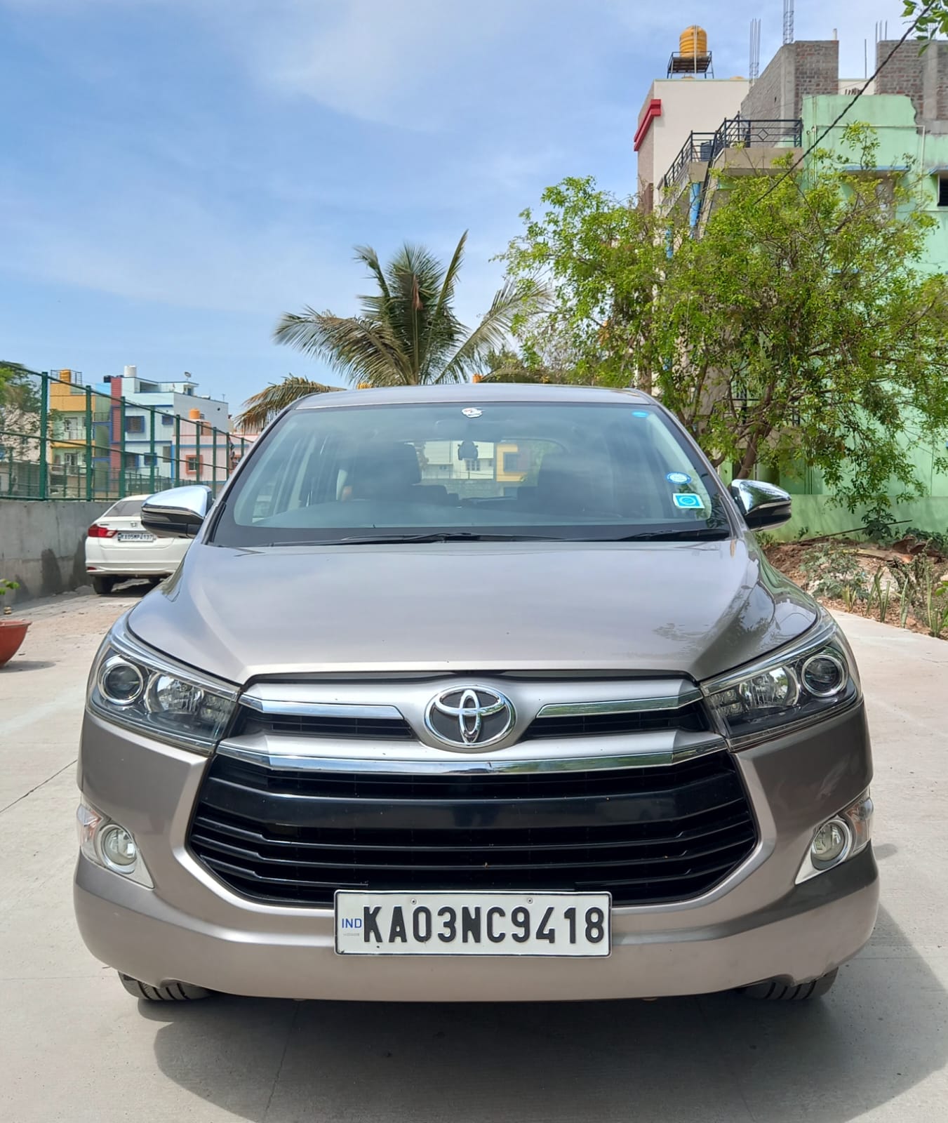 Used Toyota Innova Crysta 2.8 AT (Z) Diesel car in Bangalore, 2018 ...